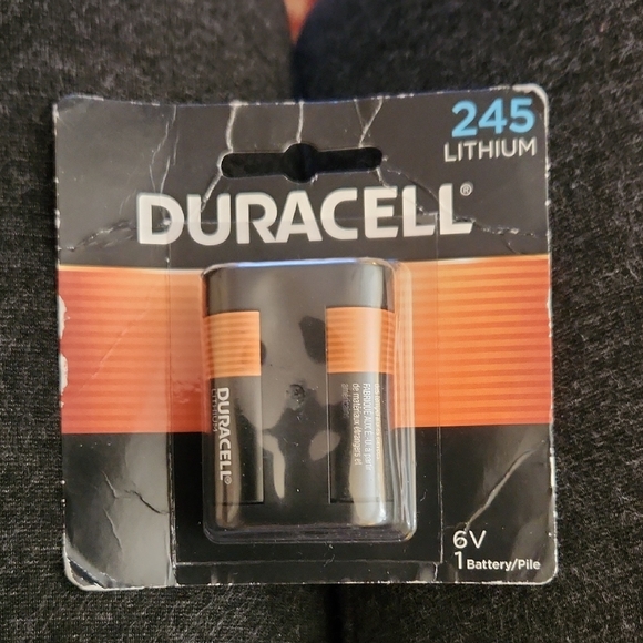 Duracell | Other | Duracell 245 Lithium Battery Black And Orange | Poshmark